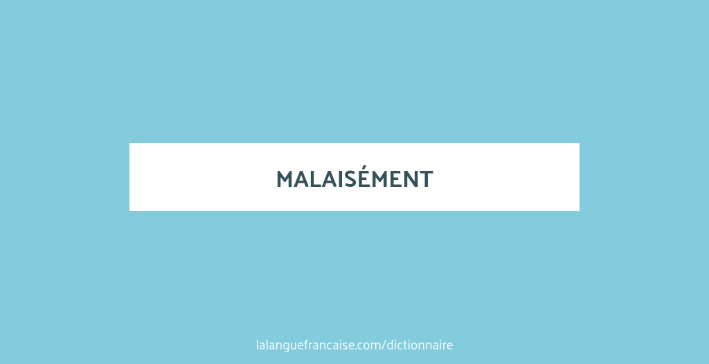 Définition de malaisément | Dictionnaire français